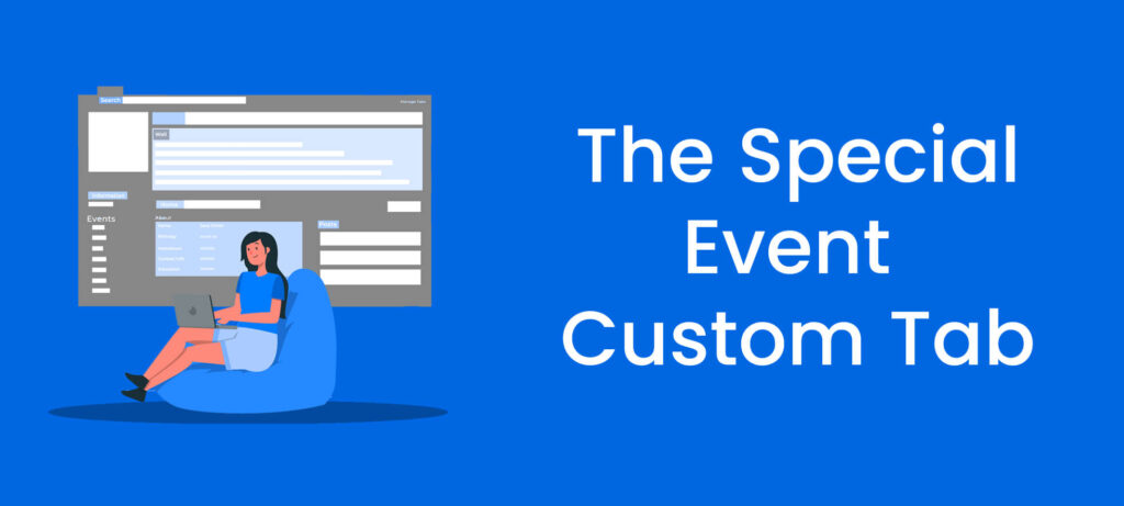 The Special Event Tab - Exhibit Day